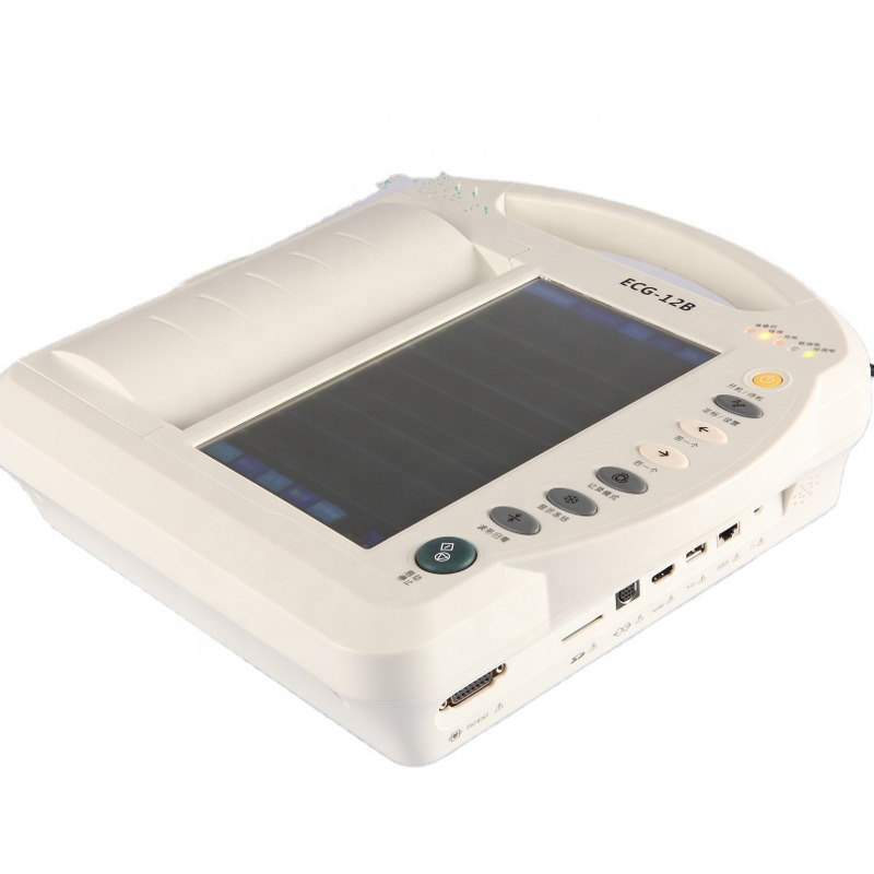 Human ecg machine heart examination cardiology 12 channel ecg machine ...